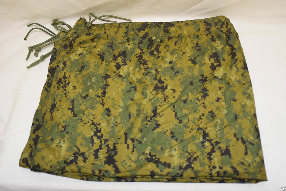 USMC Reversible Woodland MARPAT/Coyote Field Tarp – Okinawa CIF